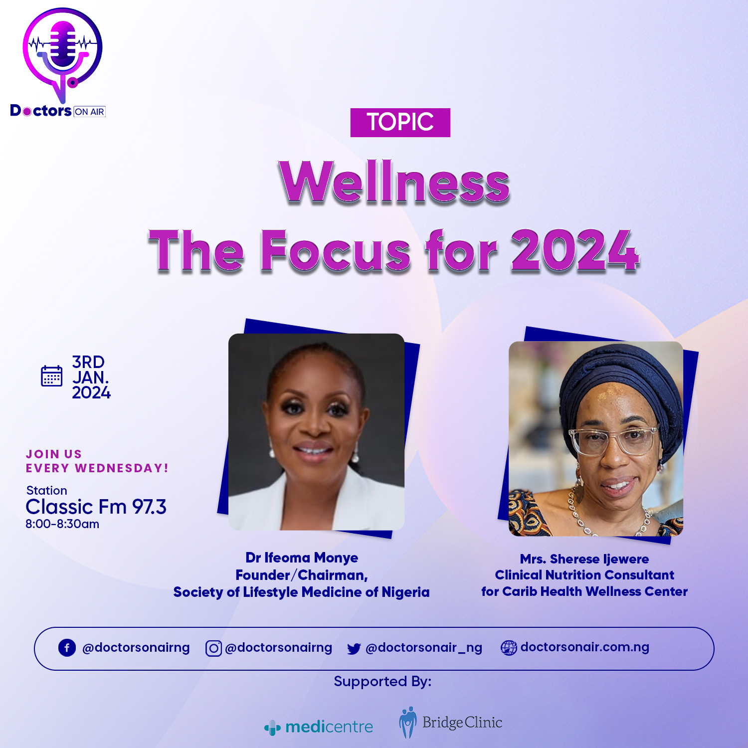 Wellness-The Focus for 2024 - Doctors on Air